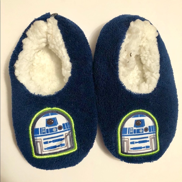 Star Wars | Shoes | Star Wars R2d2 Boys Blue Slippers | Poshmark